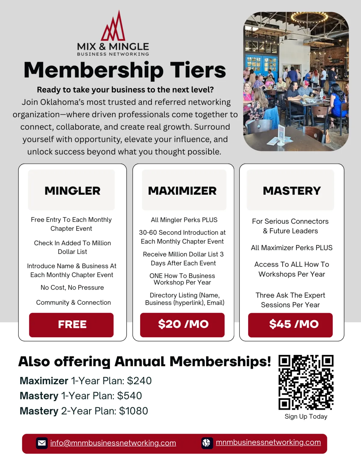 Mix & Mingle Business Networking Events