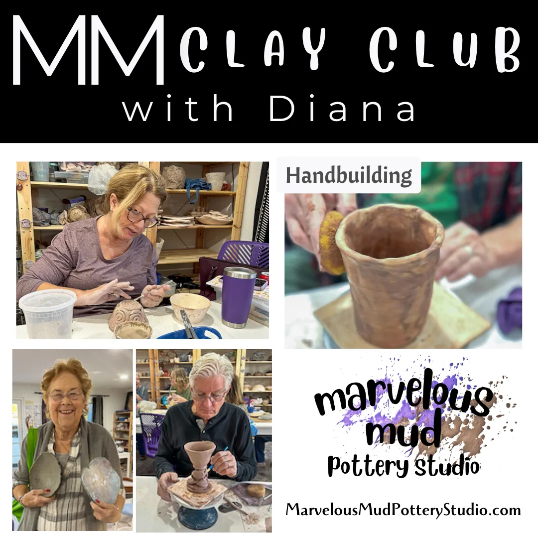 Marvelous Mud Pottery Studio| Classes (in-Person)