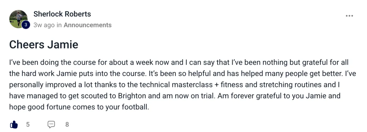 Jamie Breen Free Training