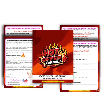 Hot Offer Formula™ – Create Irresistible Offers That Practically Sell ...