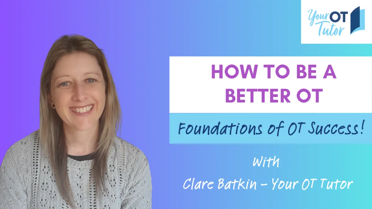 Your OT Tutor Special Deals for OT students!