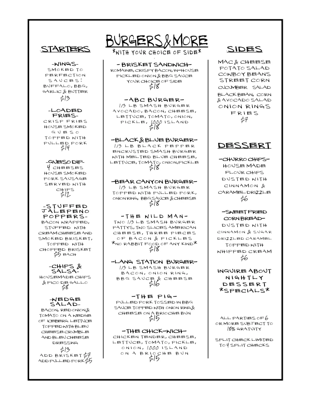 River s End Menu river-s-end-menu