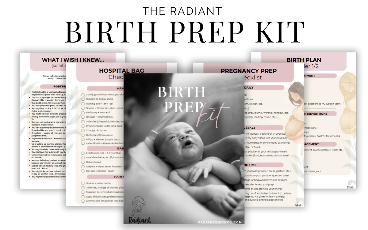 Radiant Birth Course™ | Child Birth Education Course