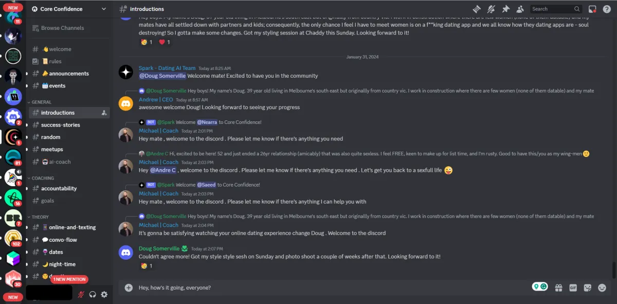 Discord - Spark AI Dating Coach