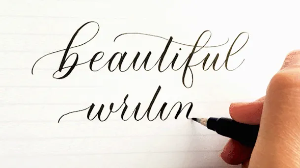 Beginner Calligraphy Workbook - Loveleigh Loops