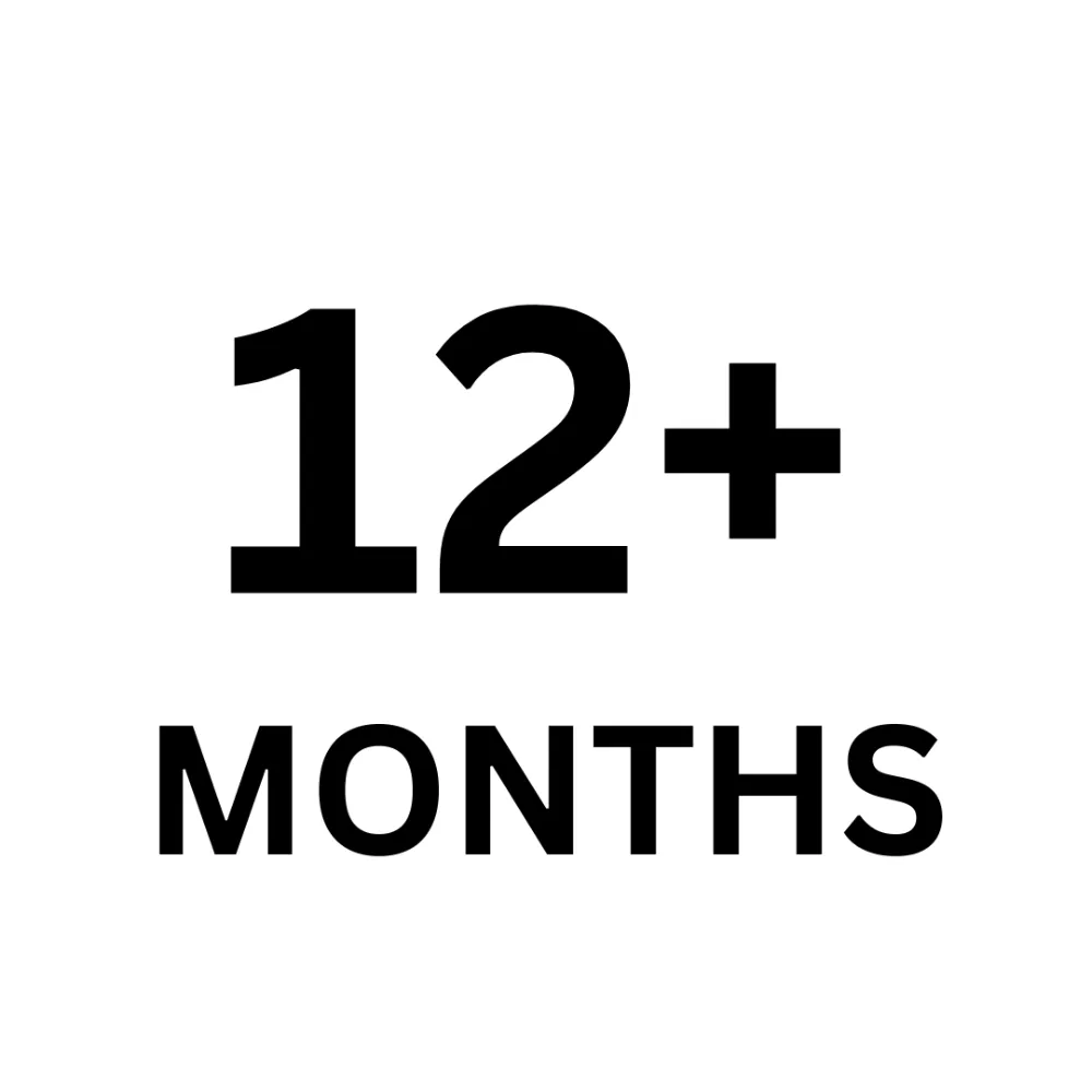 12+ Months