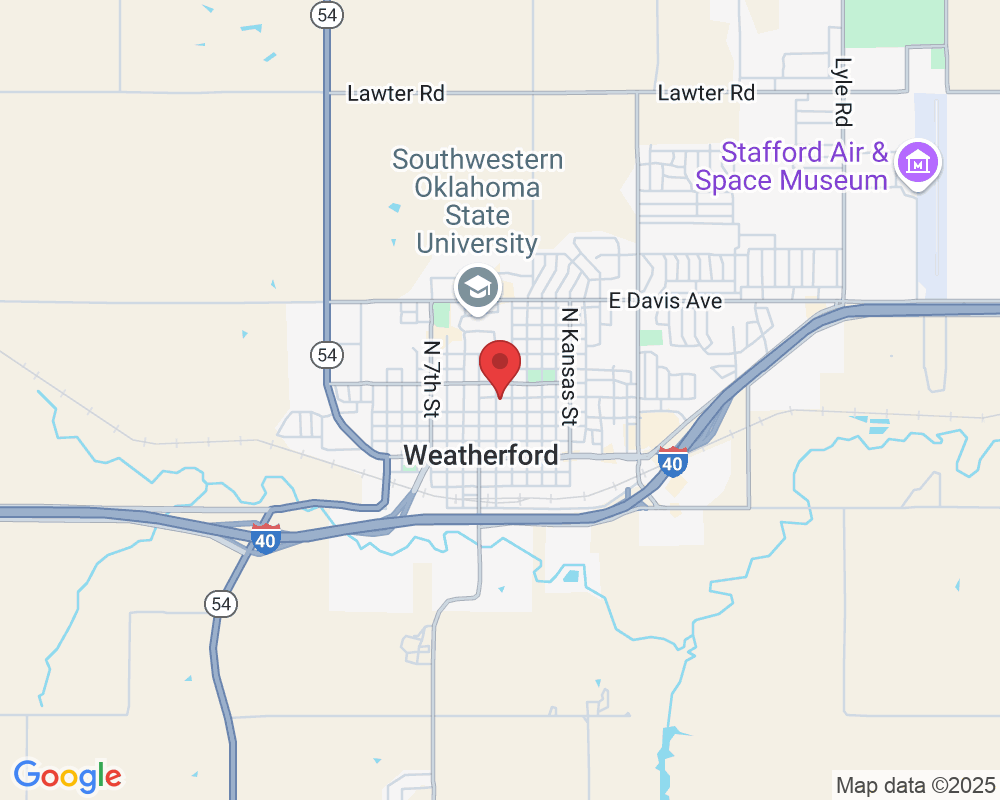 424 N State St, Weatherford, OK 73096, USA